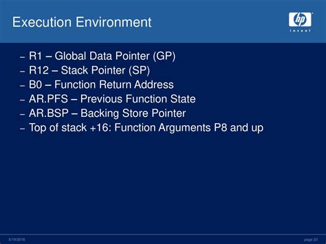 the hp openvms itanium® calling standard ppt download