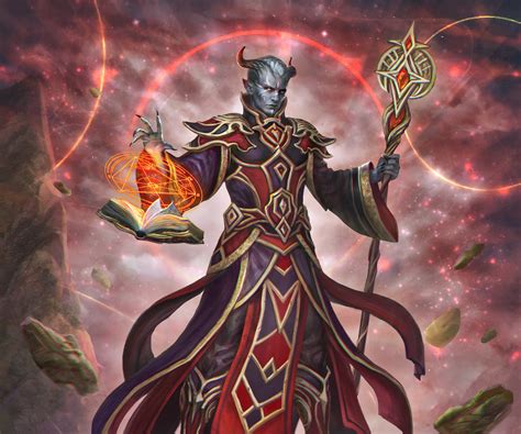 Fantasy Warlock Wallpaper
