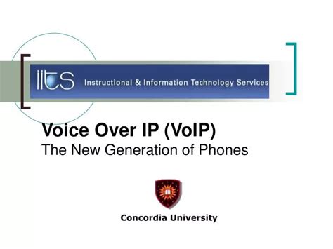PPT Voice Over IP VoIP The New Generation Of Phones PowerPoint Presentation ID 30195