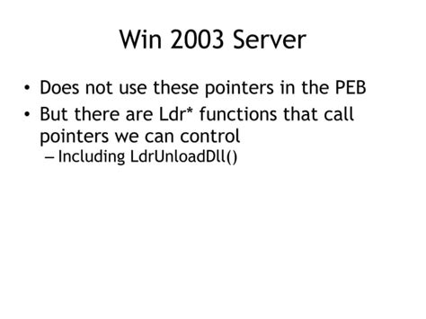 Cnit 127 8 Windows Overflows Part 2 Ppt