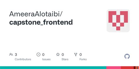 Github Ameeraalotaibicapstonefrontend