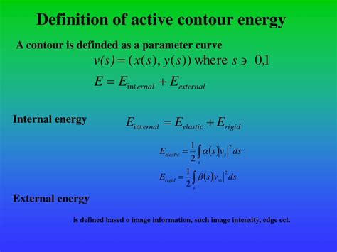 Ppt Application Of Gradient Vector Flow Gvf Active Contour In Searching Heart Surface