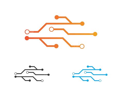 Circuit Ilustration Lightbulb Symbol Icon Vector Lightbulb Symbol Icon Png And Vector With