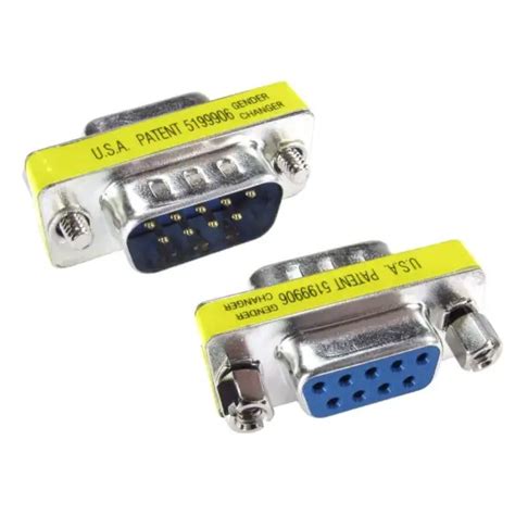 9 PIN SERIAL RS232 Male To 9 Pin Female Port Saver Adapter Connector D9 DB9 2 59 PicClick UK