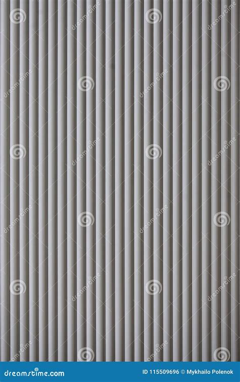 The Texture Of The Shutter Door Or Window In Light Gray Color Stock