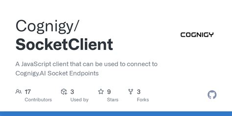 Github Cognigysocketclient A Javascript Client That Can Be Used To