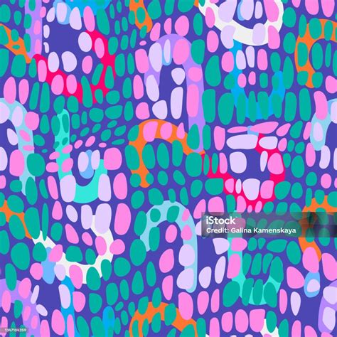 다른 타원형 모양으로 만든 기하학적 배경 타일 패턴 평평한 둥근 요소 포장 셀 텍스처와 원활한 디자인 양식에 일치시키는 예술적