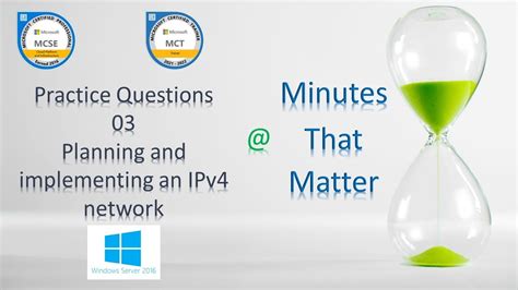 03 Planning And Implementing IPv4 Network YouTube
