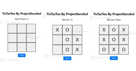 react project tic tac toe game project gurukul