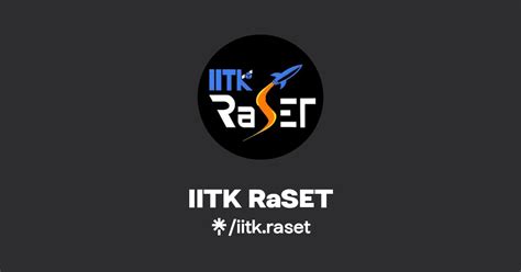 Iitk Raset Instagram Linktree