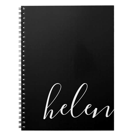 Script Name Notebook Zazzle Notebook Custom Notebooks Notebooks Journals