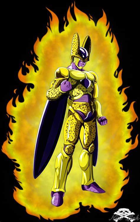 Golden Cell By Niiii Link On Deviantart Personajes De Dragon Ball