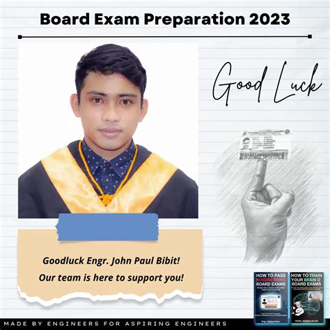 Engr Adrian Celso Board Exam Tips