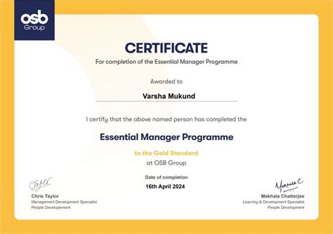 Varsha Mukund On Linkedin Ecstatic To Share My Certification On The