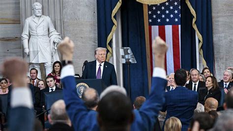 President Donald Trump's inaugural address