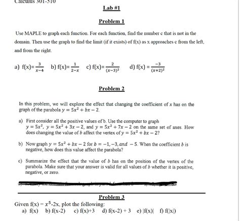 Solved Hi All The Problem Must Be Solve By Using Maple Lab