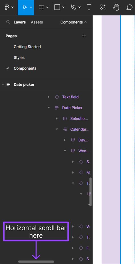 Feature Request Need To Enable The Horizontal Scroll Bar In Layer