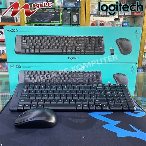 Jual Keyboard Wirelles Logitech Mk 220 Shopee Indonesia