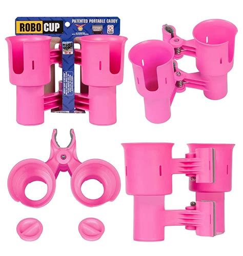 Robocup Ez Spring 컵 홀더 업데이트 버전 음료 거치용 컵 홀더 낚싯대폴 보트 해변 티몬