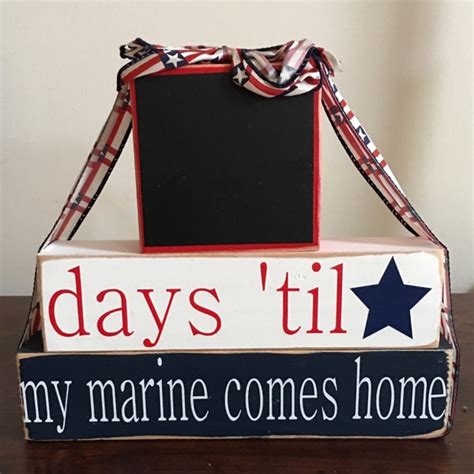 Deployment Countdown Blocks Etsy