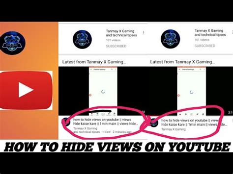 How To Hide Views On Youtube Views Hide Kaise Kare Min Main Views Hide Kare Hide