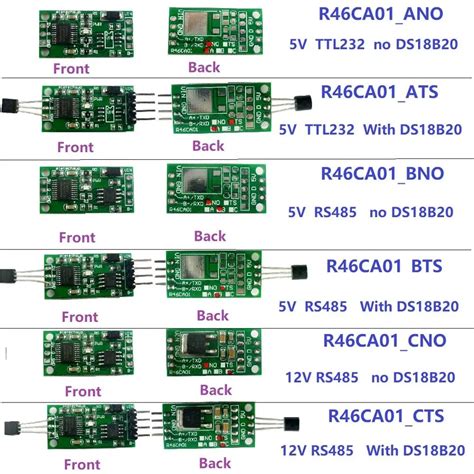 Generic Ds18b20 Rs485 Rs232 Ttl Com Uart Temperature Acquisition Sensor