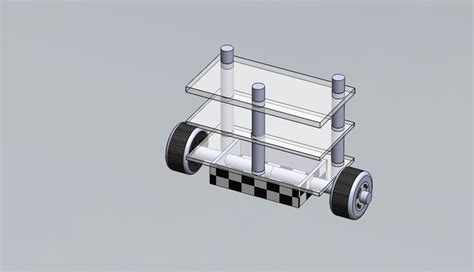 Self Balancing Robot SOLIDWORKS D CAD Model GrabCAD