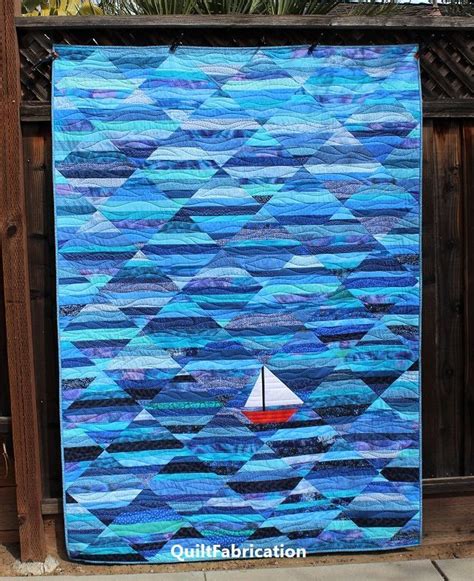 Seafarer Quilts Nautical Quilt Ocean Quilt