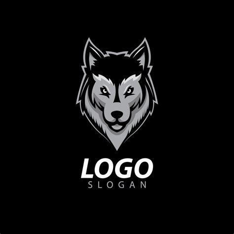 Wolf Logp Mascot 10518809 Vector Art At Vecteezy