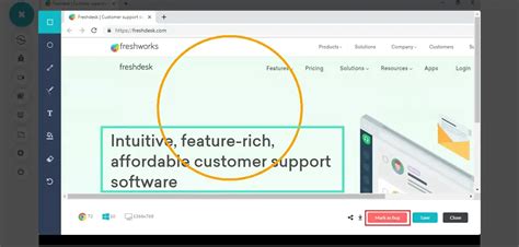 Mark As Bug In Real Time Testing LambdaTest