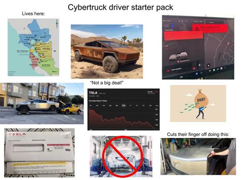 Cybertruck Driver Starter Pack Rstarterpacks