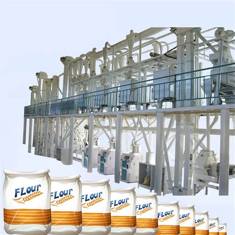 Wheaten Food Processing Factory Wheat Flour Production Line Flour