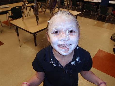 Adventures In Kindergarten Pie In The Face Contest