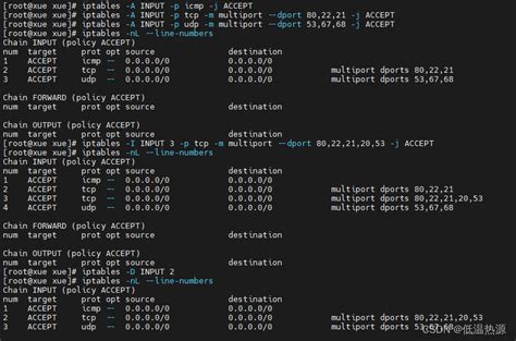 linux 防火墙 iptables linux 防火墙端口列表 csdn博客