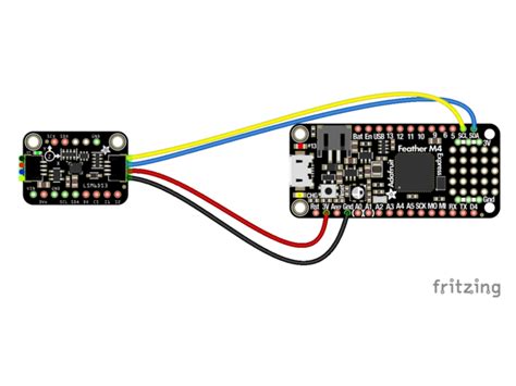 python and circuitpython adafruit lsm6ds3tr c 6 dof accel gyro imu