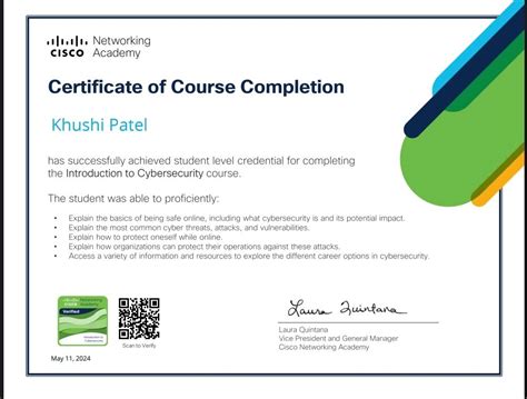 khushi patel on linkedin cybersecurity cisco continuouslearning