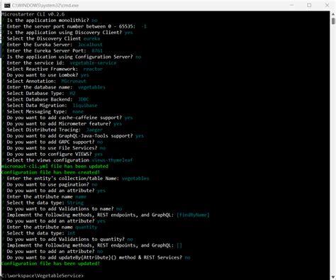 building micronaut microservices using microstartercli