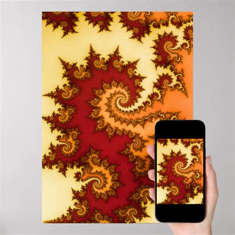 Mandelbrot Fractal Poster Zazzle