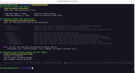 self host your own internet archive with archivebox ostechnix