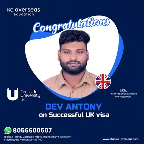 Kc Congratulations Dev On Your Successful Uk Visa 🎉🥳 🌟we Are Glad To Inform That Mr Dev
