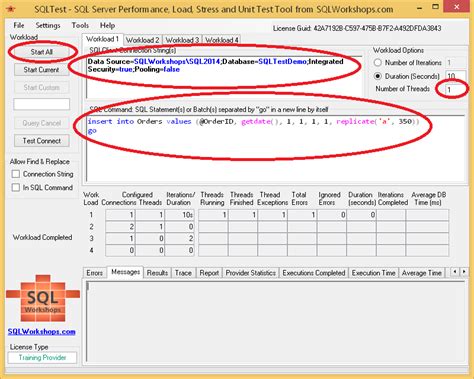 How To Sqltest Insert Example With Value Substitution