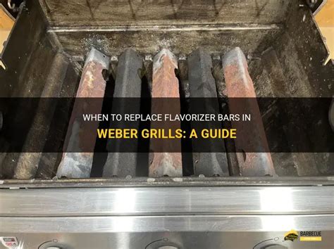 When To Replace Flavorizer Bars In Weber Grills A Guide Shungrill