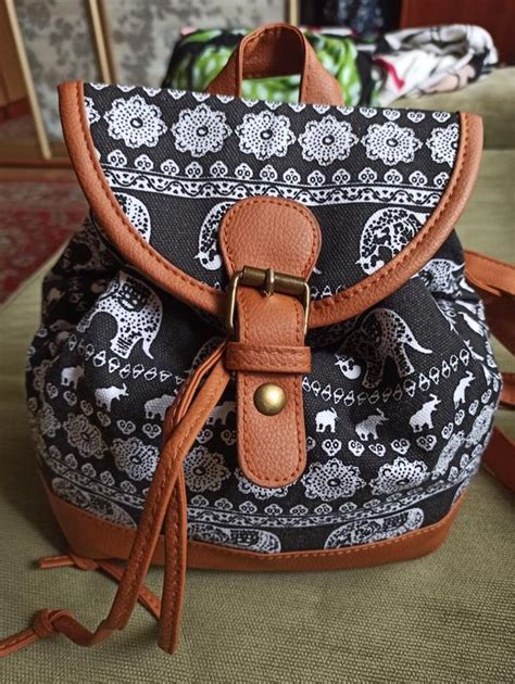 Рюкзак зі слониками — ціна 400 грн у каталозі Рюкзаки Купити аксесуари за доступною ціною на