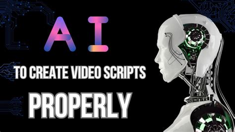 ChatGPT Video Scripts That Will Actually Work Chrisswright Com