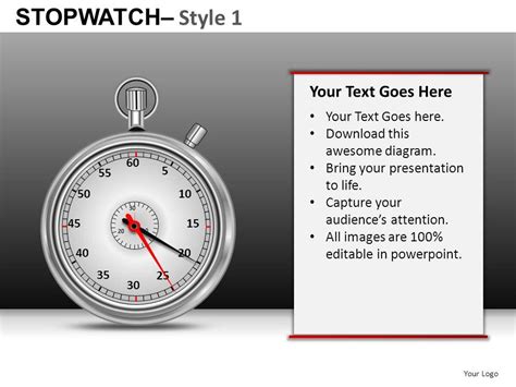 Stopwatch 1 Powerpoint Presentation Slides Db Powerpoint Design Template Sample Presentation