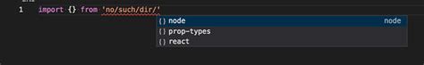 Dont Return Node Modules In Path Intellisense After Directory · Issue 27033 · Microsoft