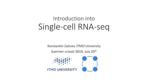 Pdf Introduction Into Single Cell Rna