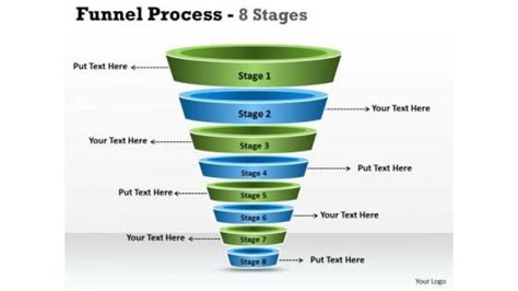 Business Diagram Funnel Process Diagram With Stages Sales Diagram