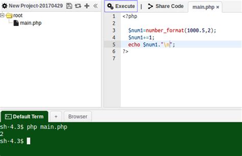 Addition To Number Formed Using Number Format Php Function Stack Overflow
