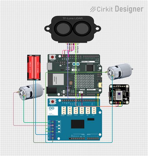 Arduino Uno R4 Wifi And Motor Shield Robotic System With Lidar And Thermal Imaging How To